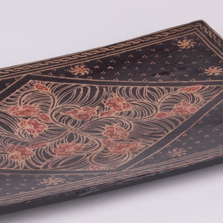 Batik Wooden Medium Rectangle Plates – From Bali to Us