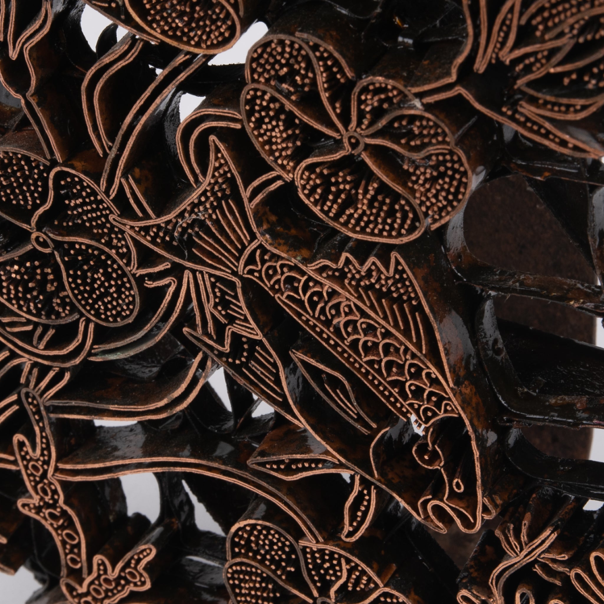 Traditional Batik Copper Chops - Underwater Scene with Fish G – From ...