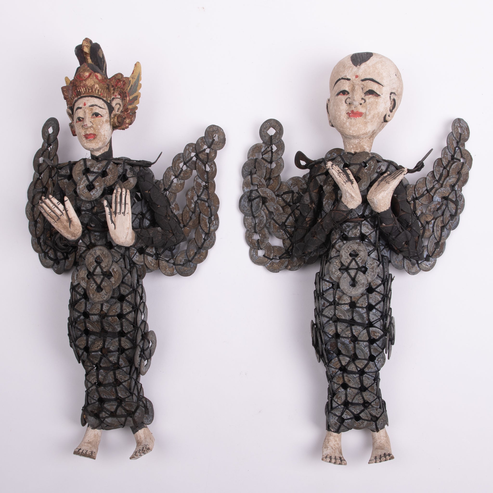 Balinese Vintage Folk Art Coin Angel Dolls – From Bali to Us