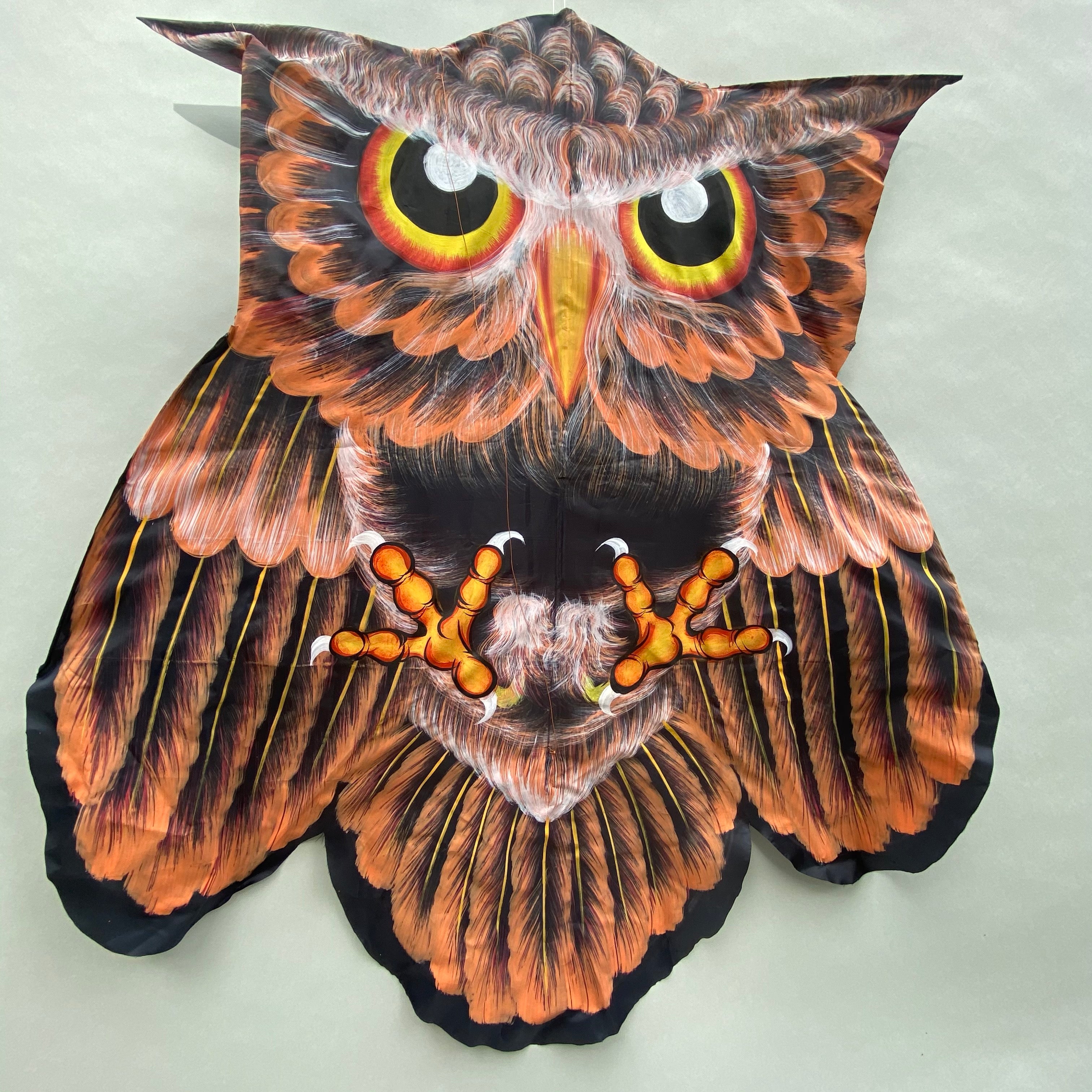 Flat Owl Kites Large – From Bali to Us