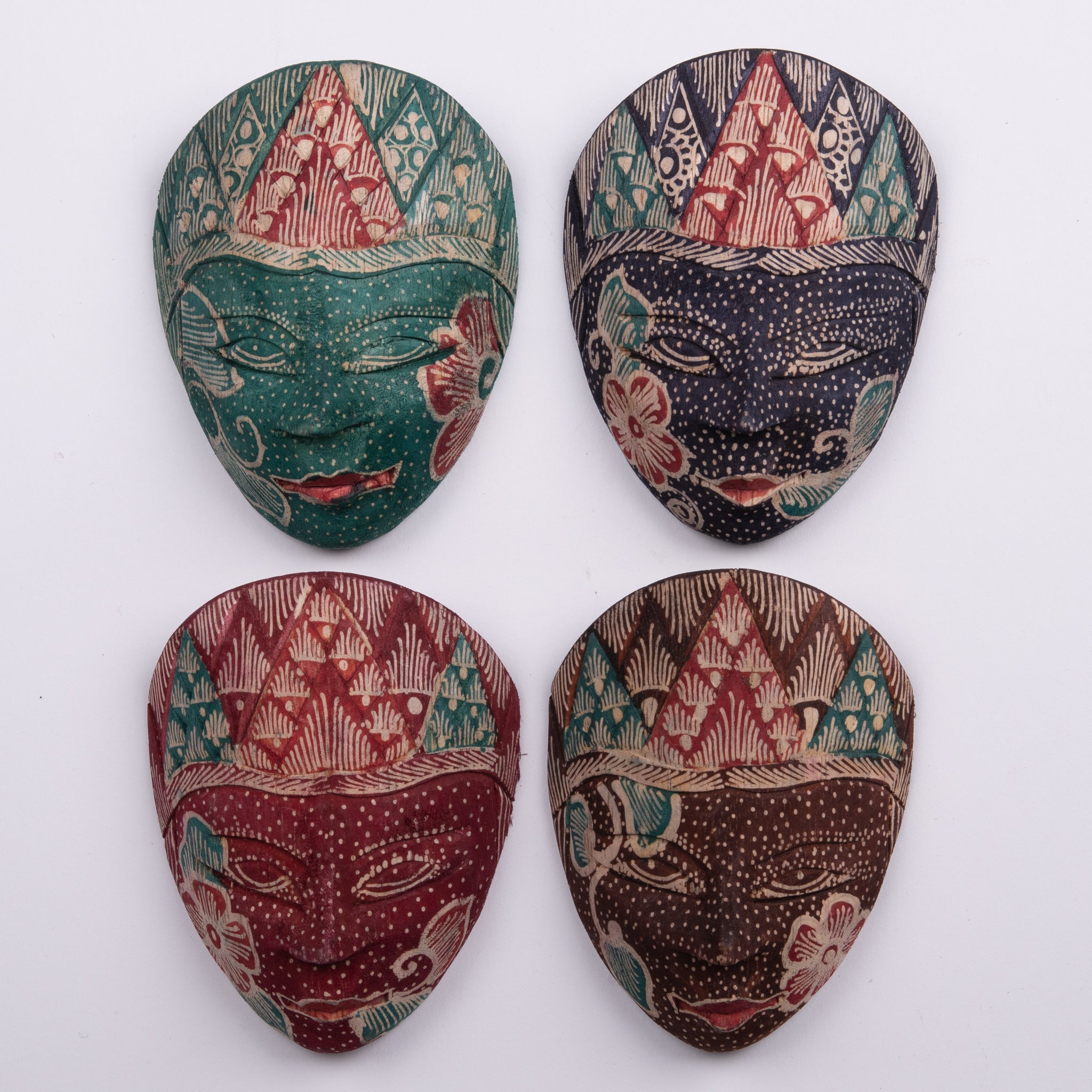 Batik Wooden Mask - Mini – From Bali to Us