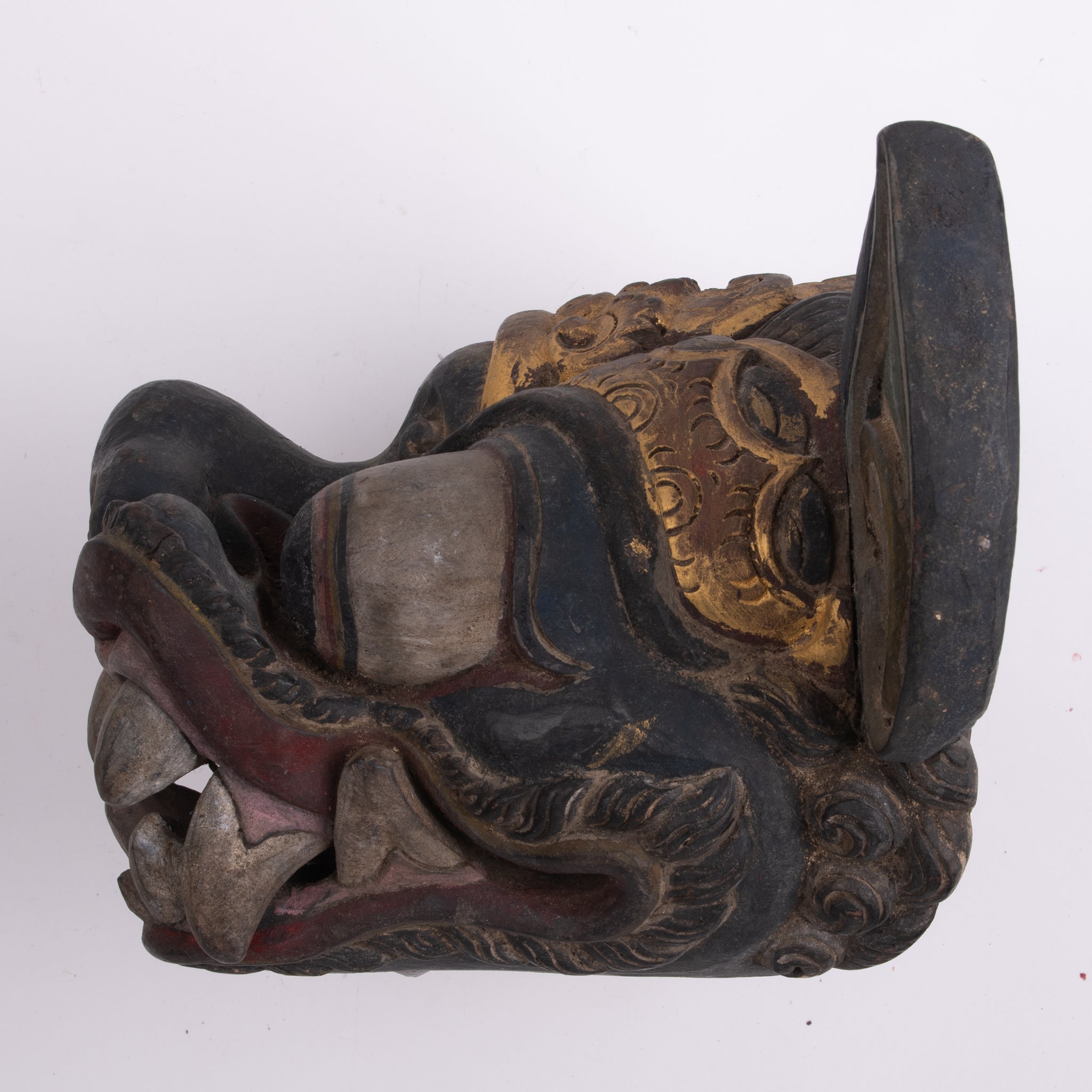 Vintage Carved Barong Wall Decor Masks – From Bali to Us