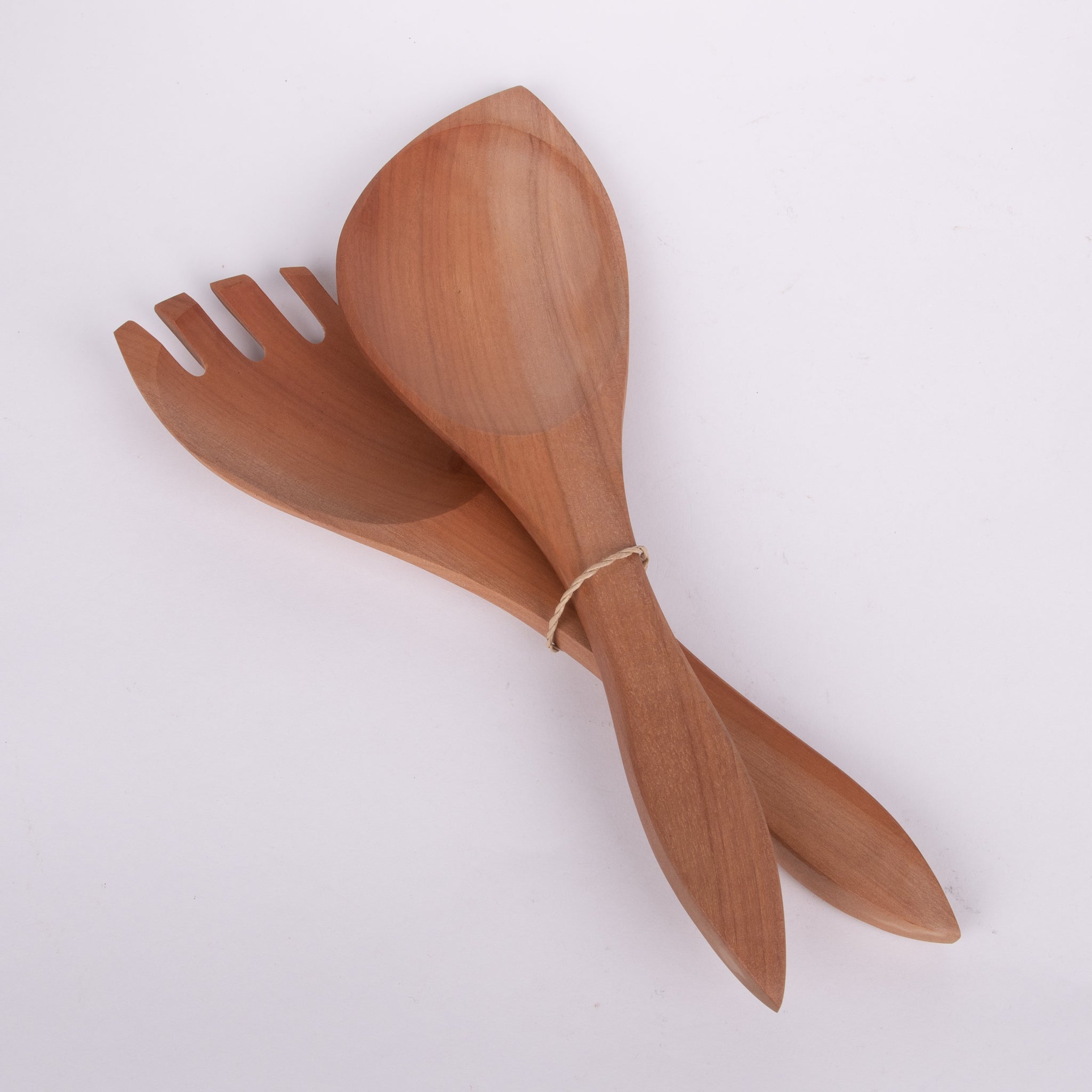 Modern Round Salad Servers – From Bali to Us