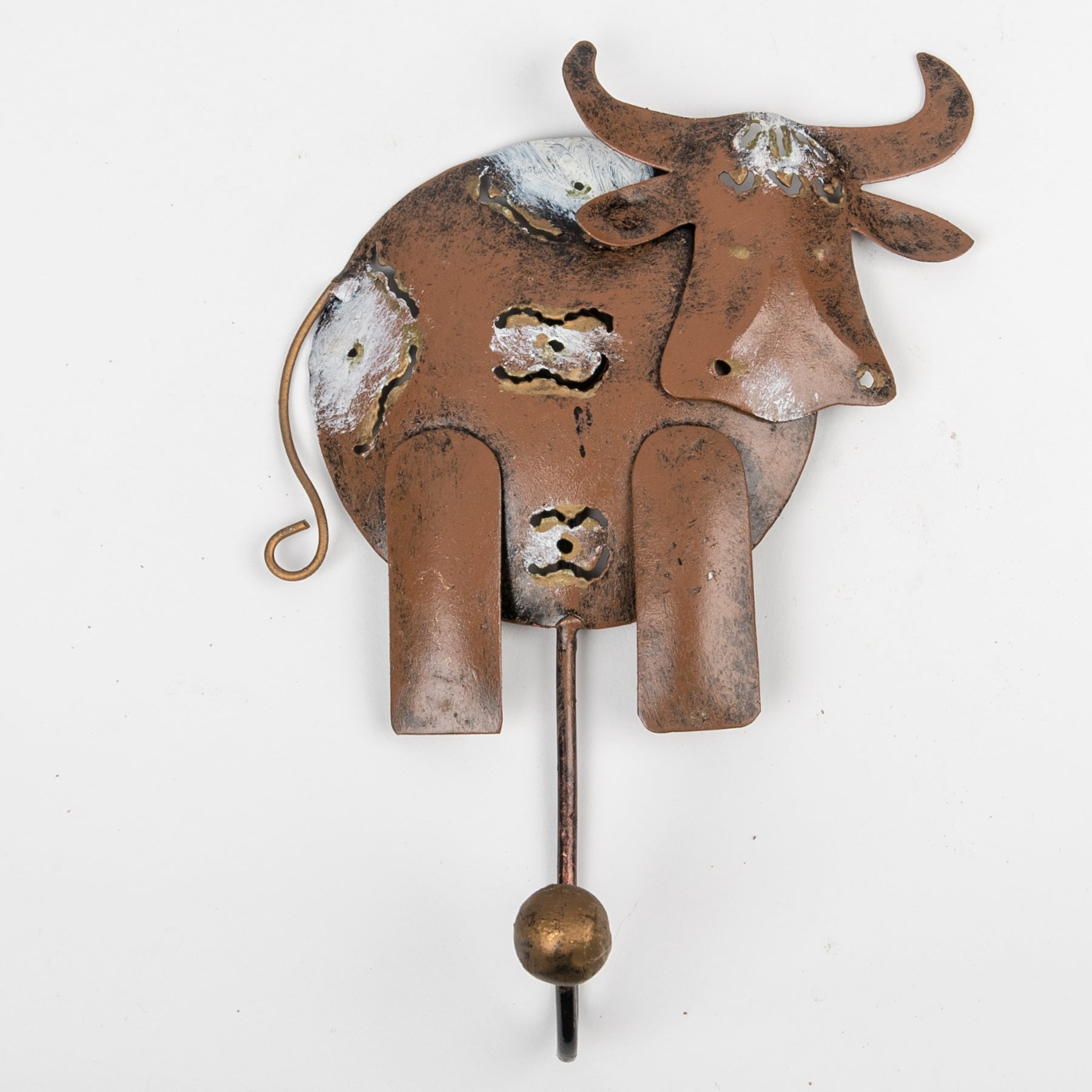 Painted Tin Cow Hooks – From Bali to Us